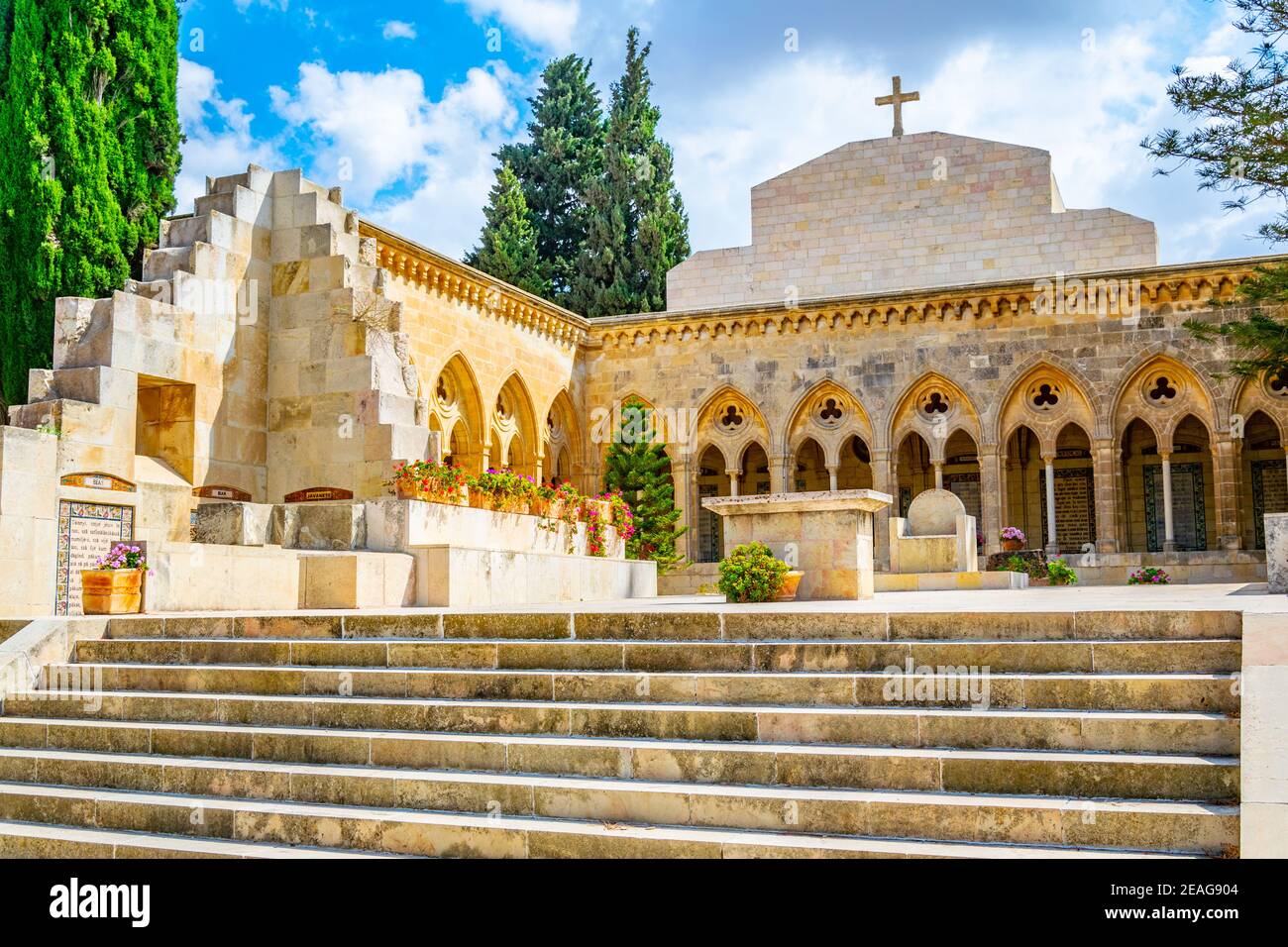 church of pater noster in Jerusalem, Israel Stock Photo - Alamy