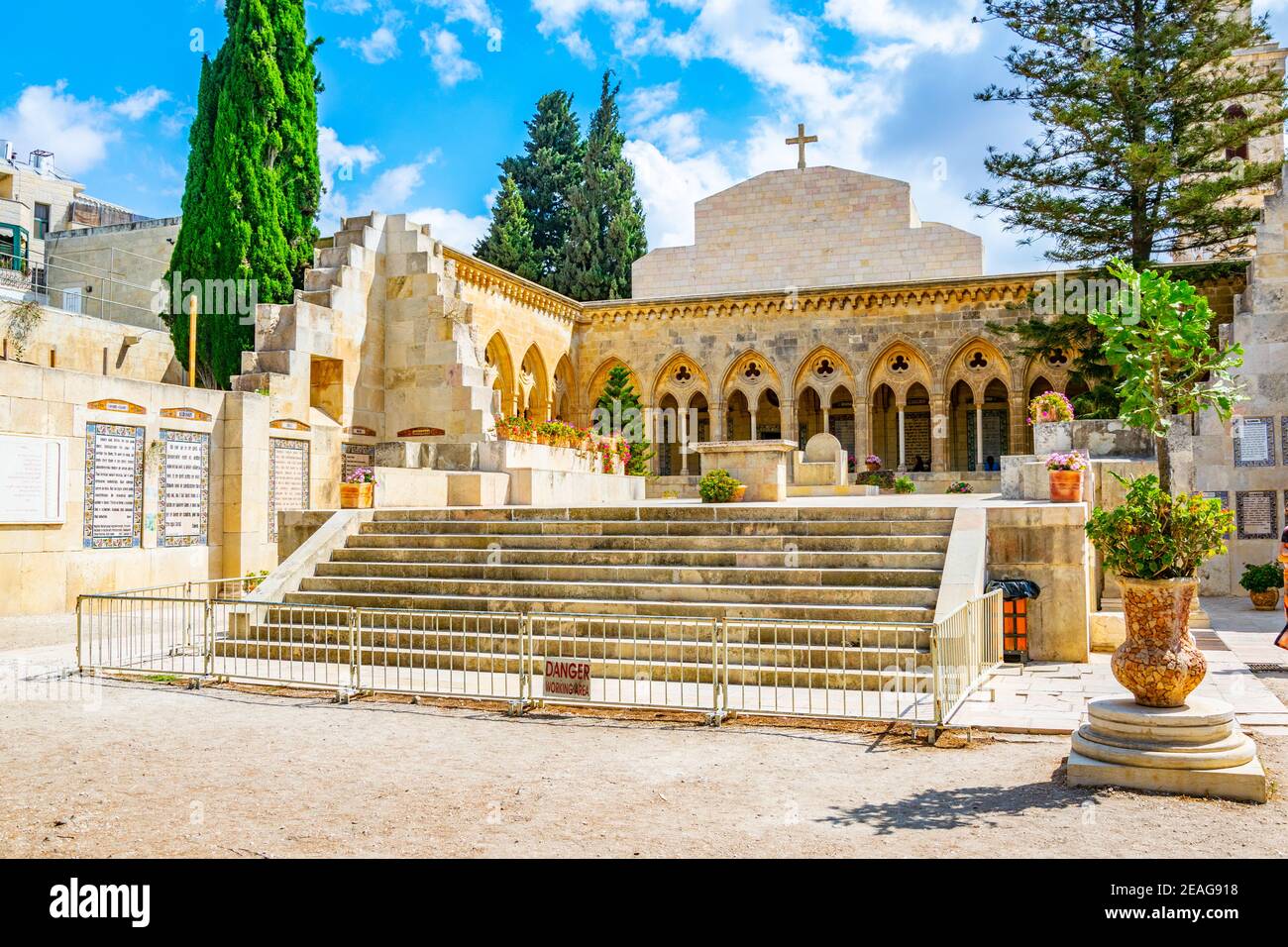 church of pater noster in Jerusalem, Israel Stock Photo - Alamy