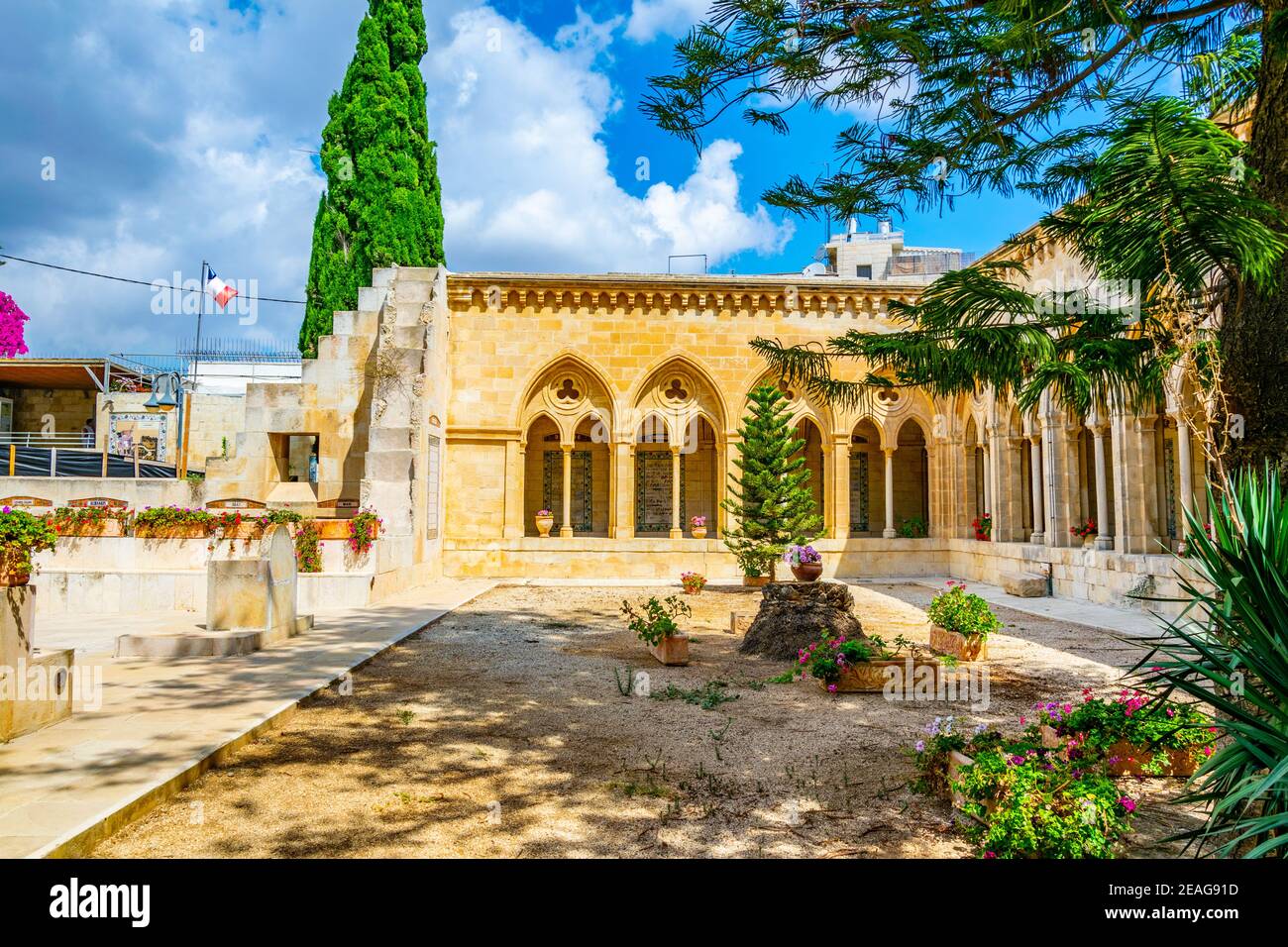 church of pater noster in Jerusalem, Israel Stock Photo - Alamy