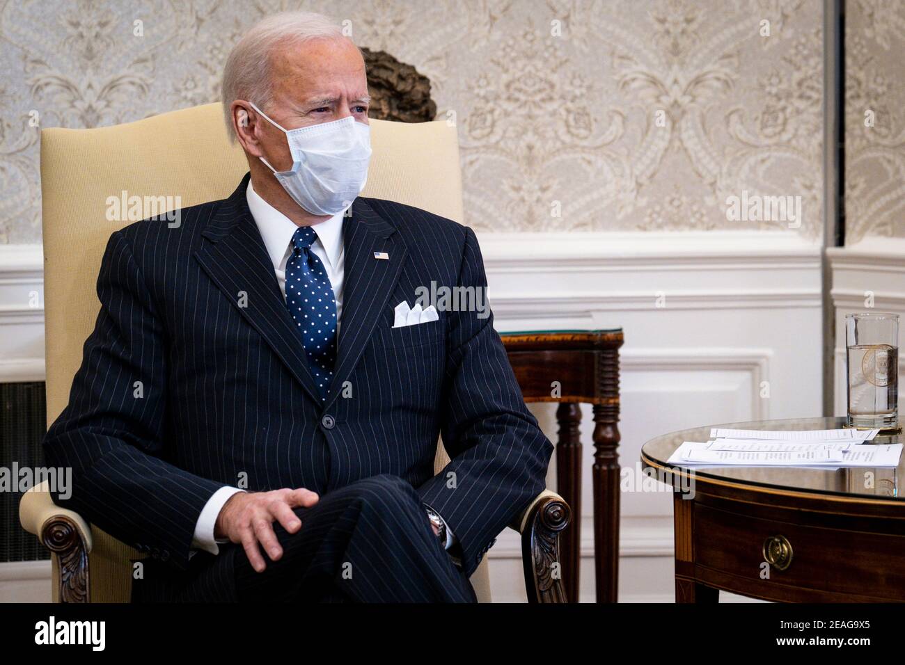 President Joe Biden, Vice President Kamala Harris and Secretary of the ...