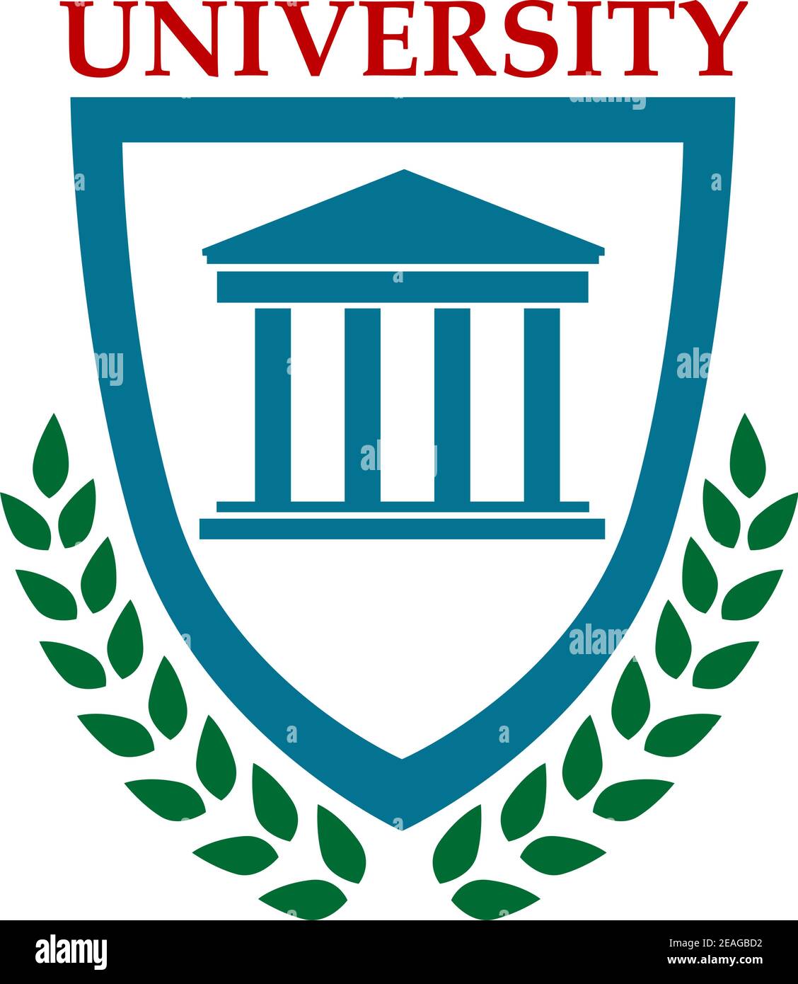 University building above Stock Vector Images - Alamy