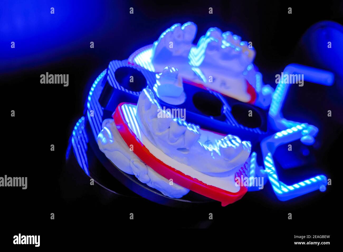 3D dental scanner for dental gypsum model scanning and measuring ...