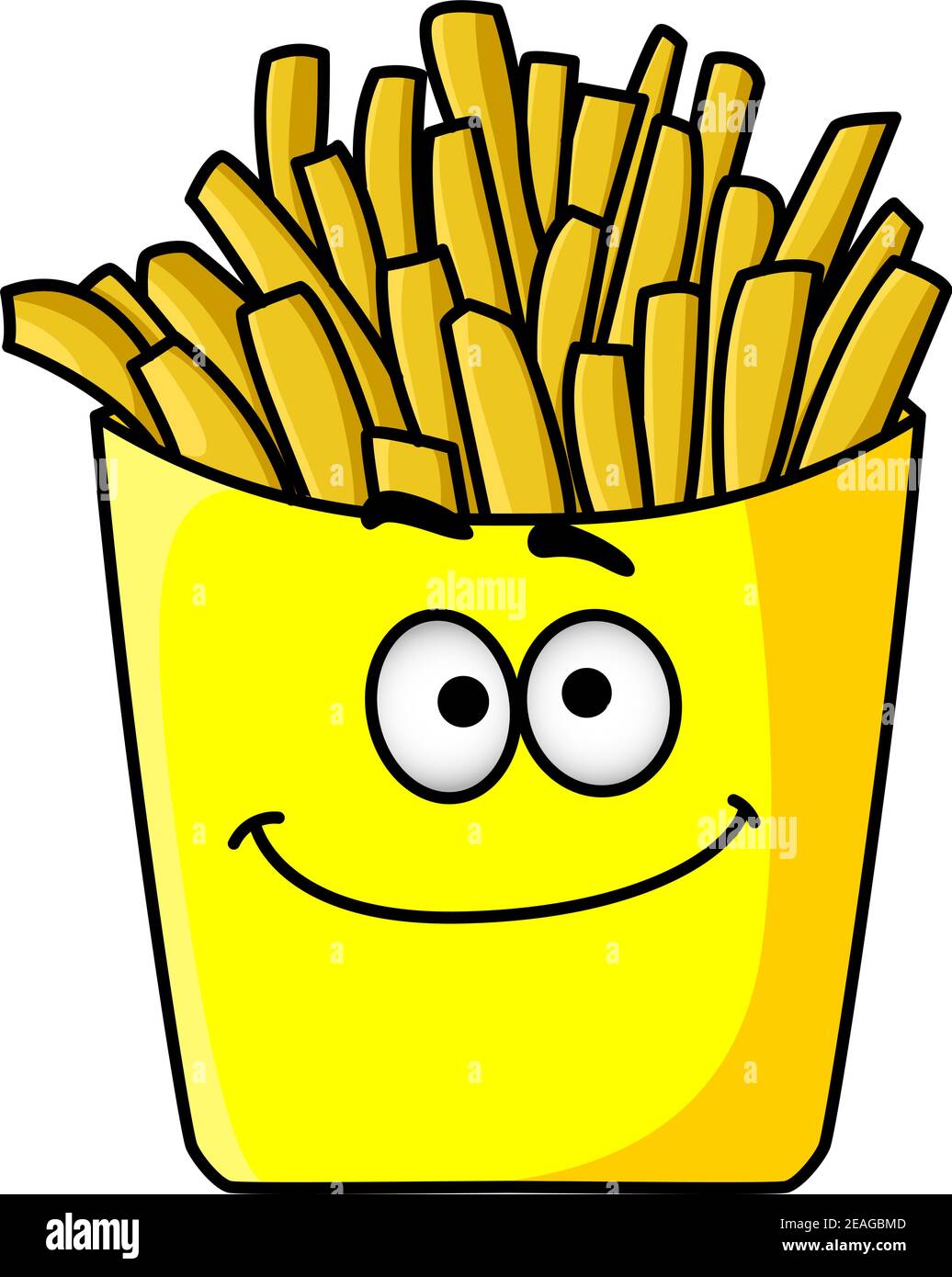 Fries packet Stock Vector Images - Alamy
