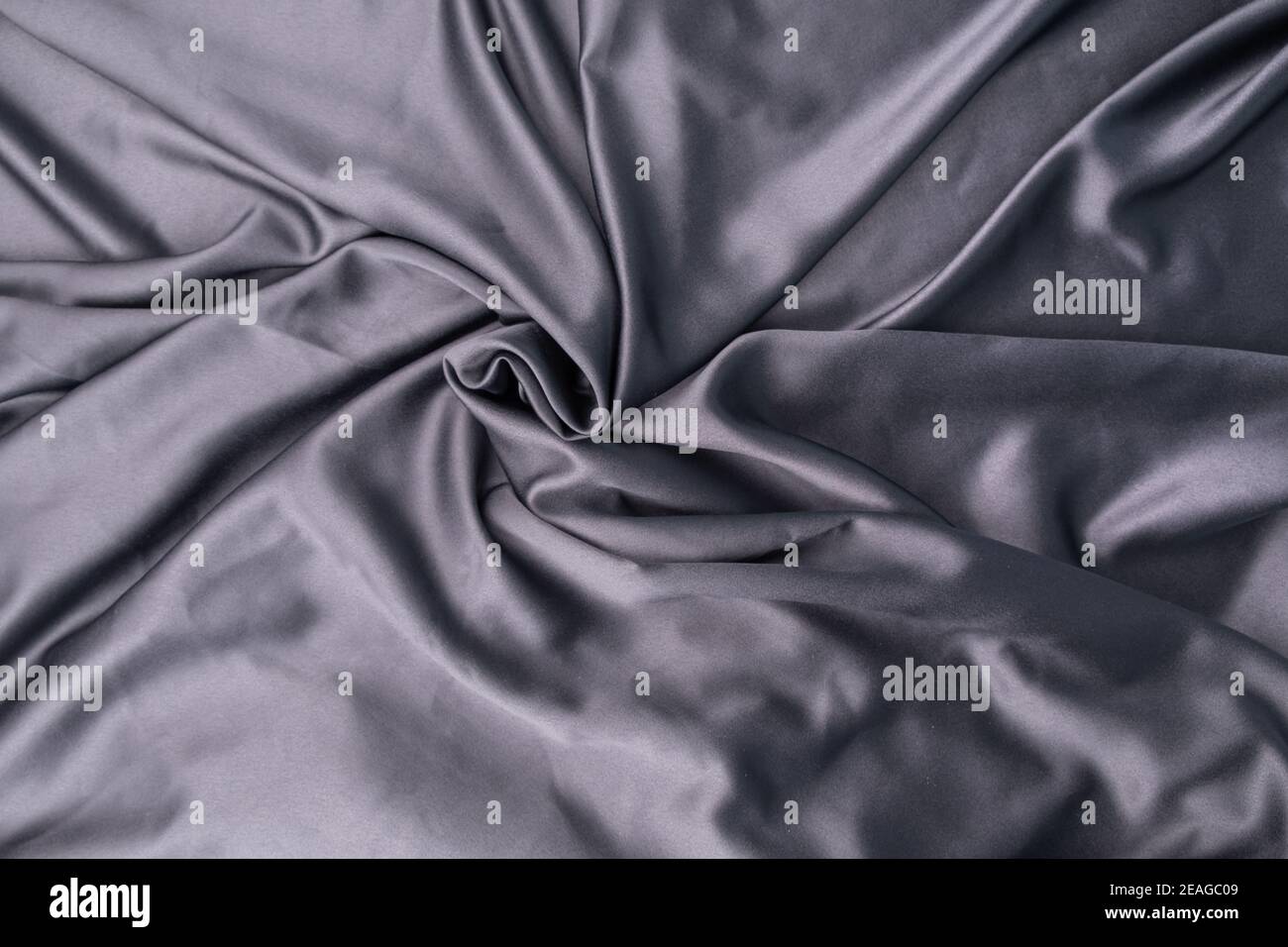 wavy rippled gray blue purple silk satin fabric background Stock Photo ...