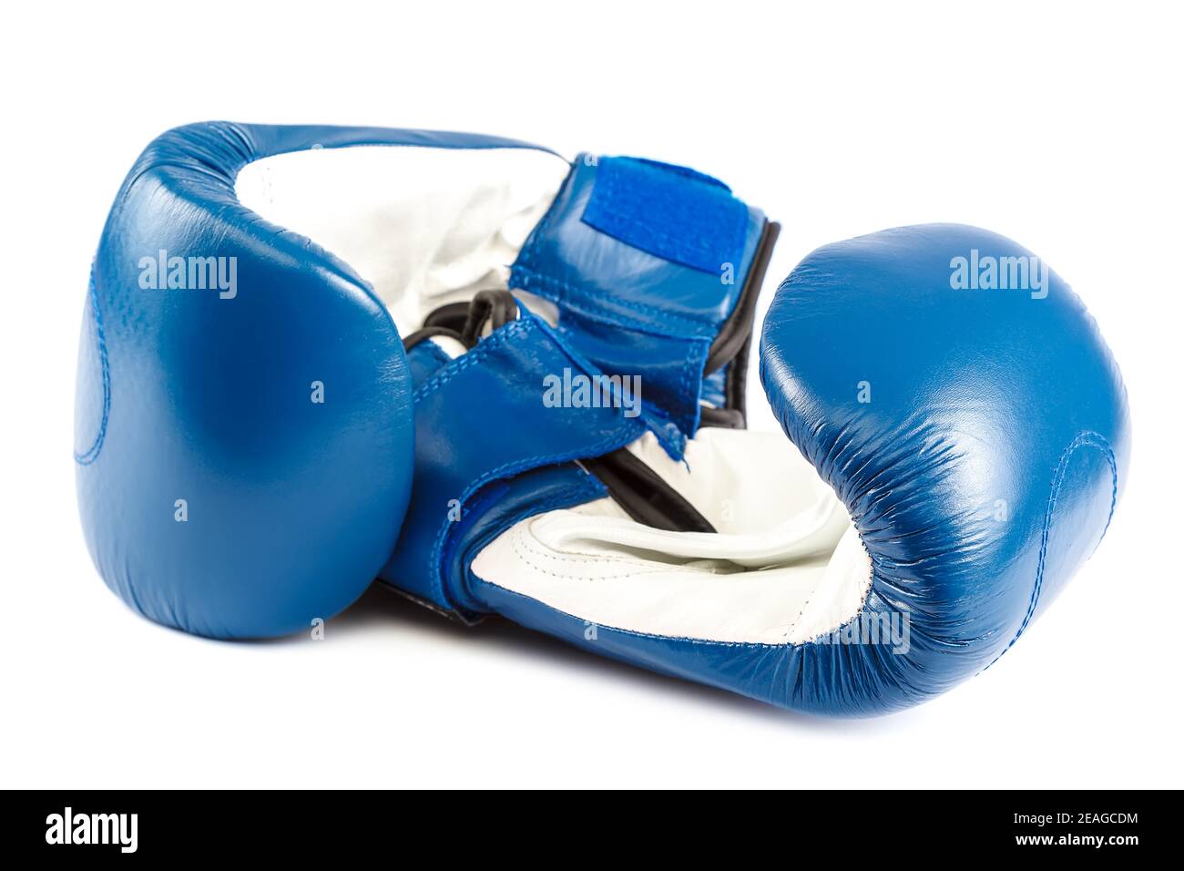 Boxing gloves isolated on white background Stock Photo - Alamy