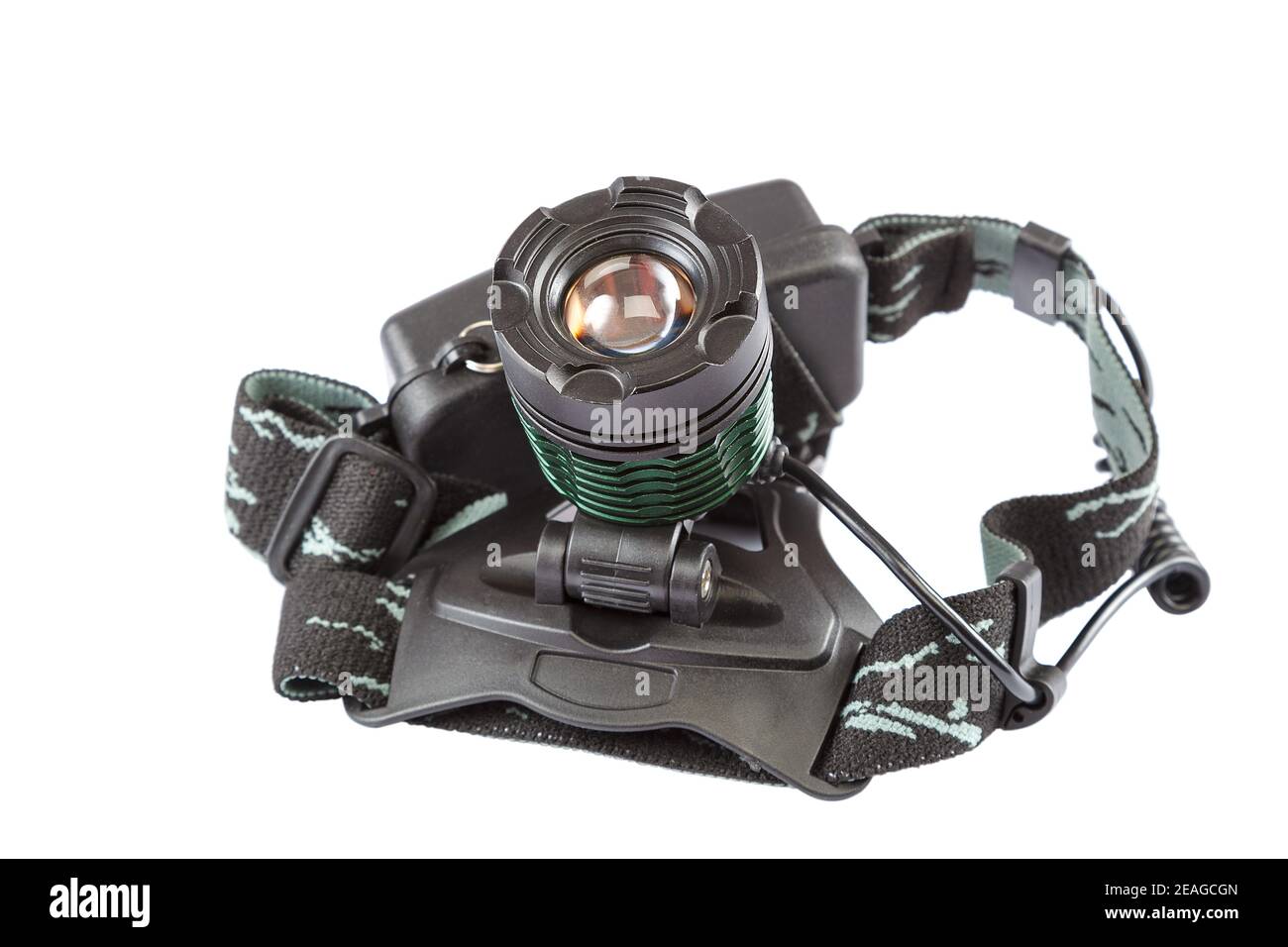 Headlamp modern isolated on white background Stock Photo - Alamy