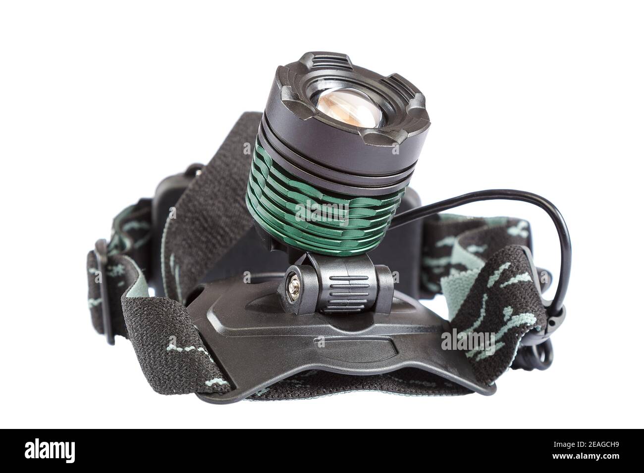 Headlamp modern isolated on white background Stock Photo - Alamy