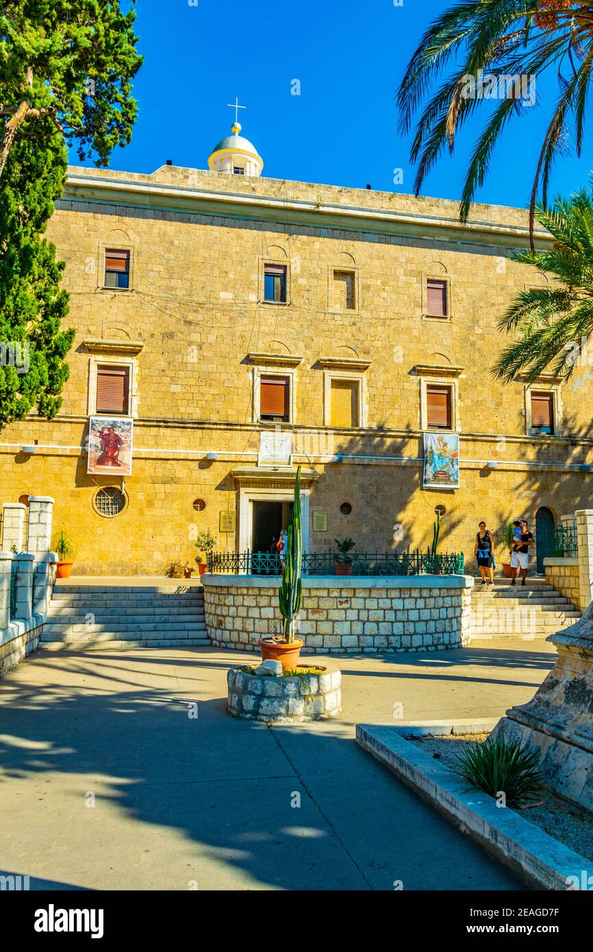 Lady mary monastery israel hi-res stock photography and images - Alamy