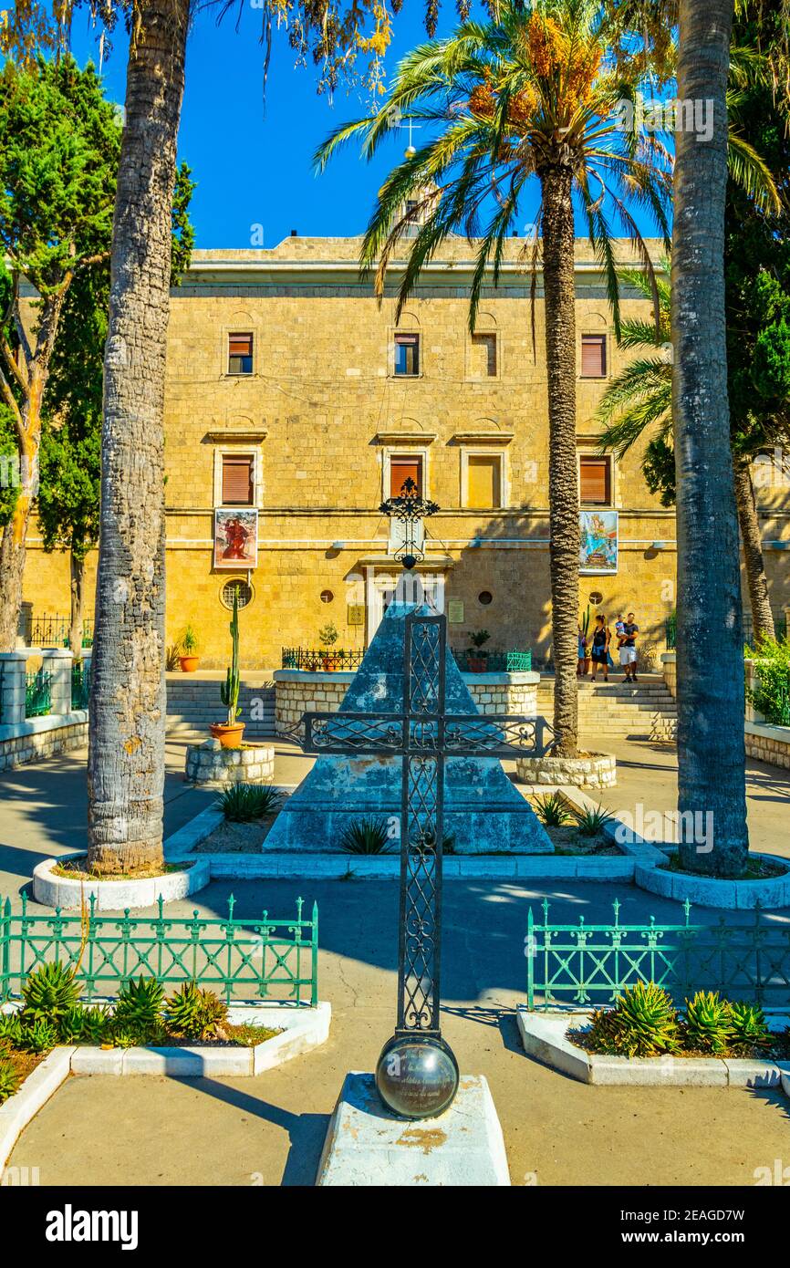 Haifa stella maris carmelite monastery hi-res stock photography and ...