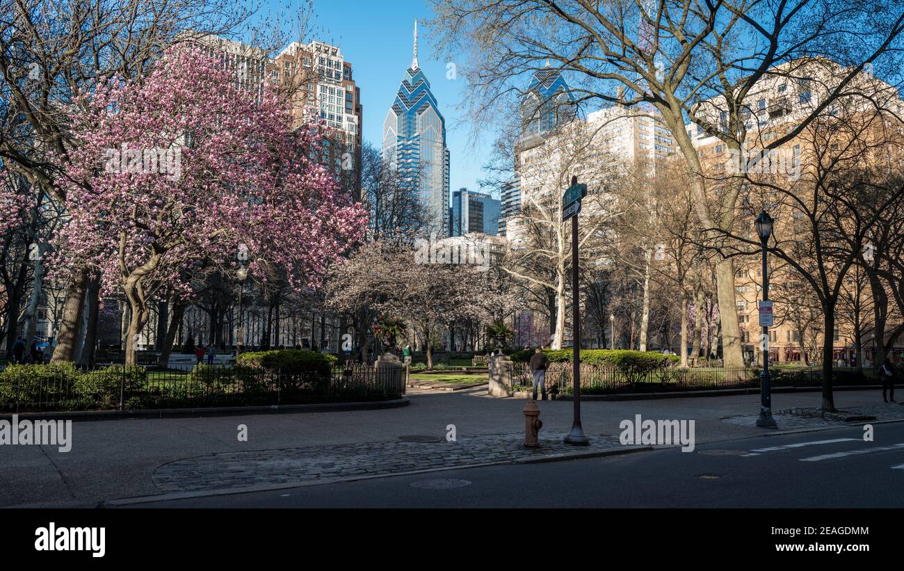 City rittenhouse square hi-res stock photography and images - Alamy