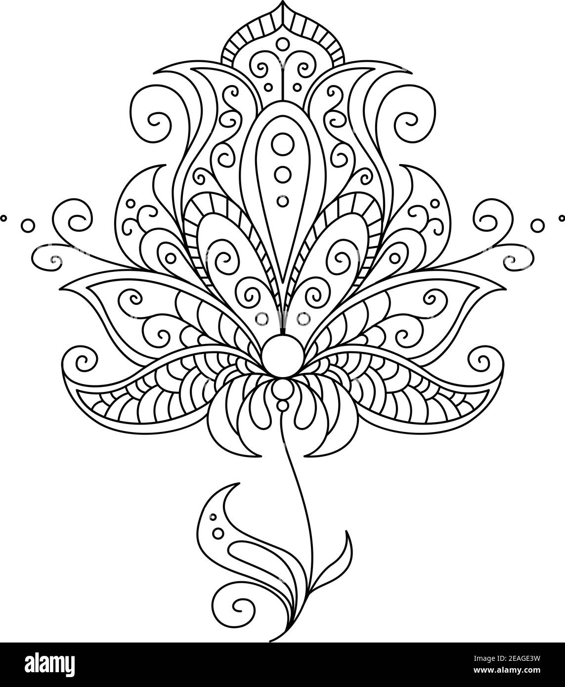 Dainty vector vectors Cut Out Stock Images & Pictures - Alamy