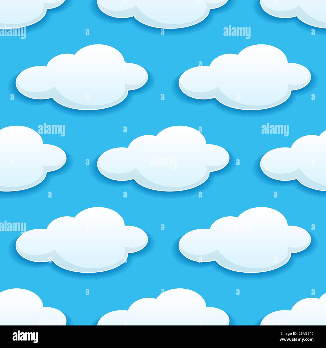 Cloud Background Tile
