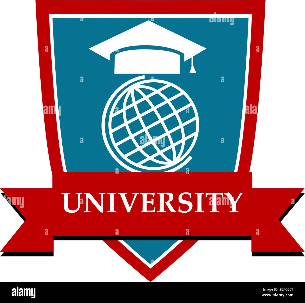University coat of arms Stock Vector Images - Alamy