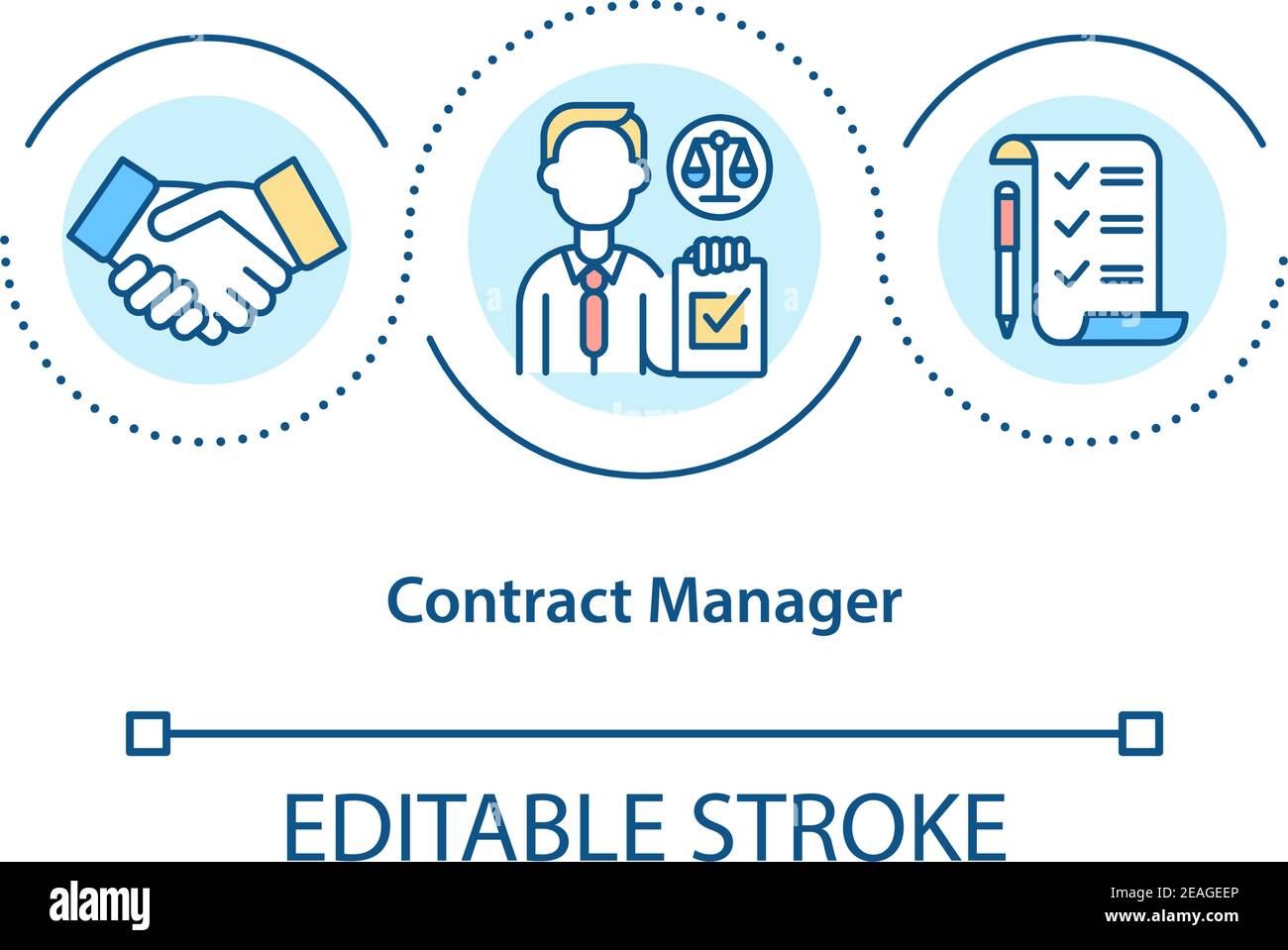 Contract Management Icon