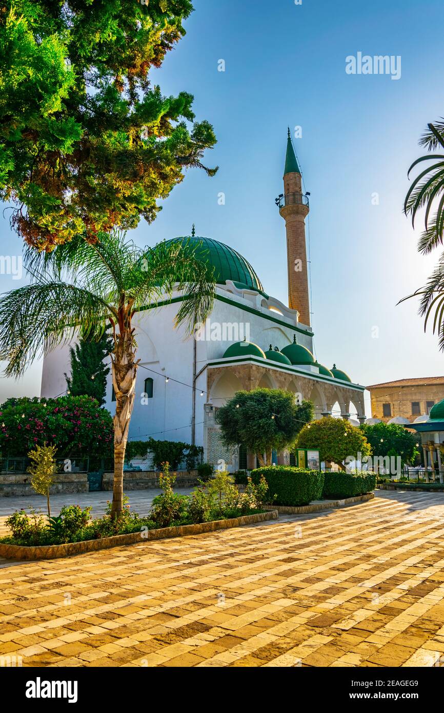 Al Jazzar mosque in Akko/Acre, Israel Stock Photo - Alamy