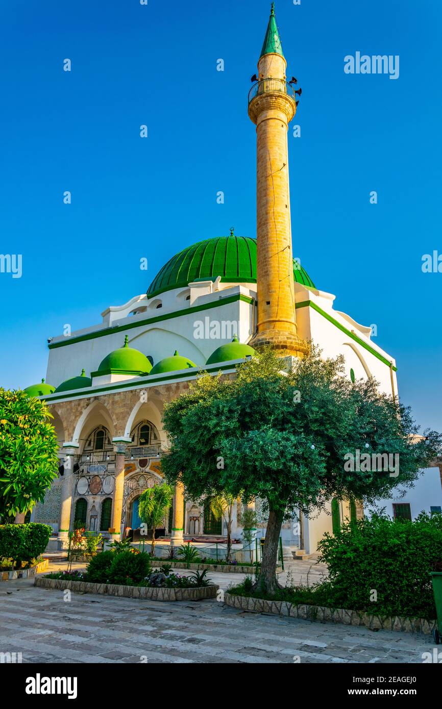 Al Jazzar mosque in Akko/Acre, Israel Stock Photo - Alamy