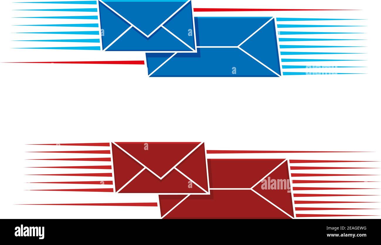 Two stamp on postcard Stock Vector Images - Alamy