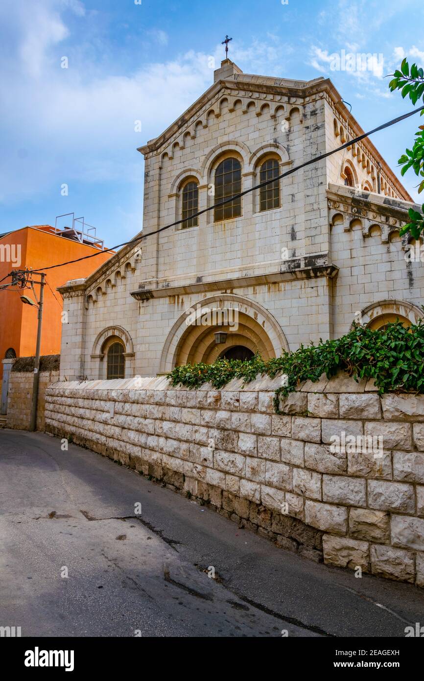 St joseph's church nazareth hi-res stock photography and images - Alamy