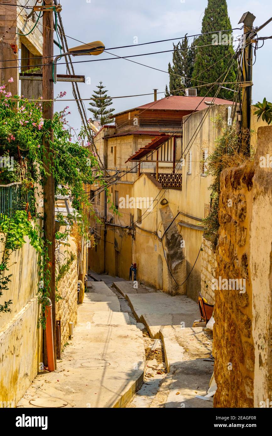 Street scene in nazareth hi-res stock photography and images - Alamy