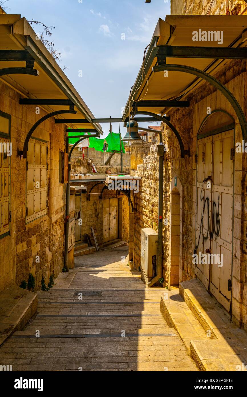 Street scene in nazareth hi-res stock photography and images - Alamy