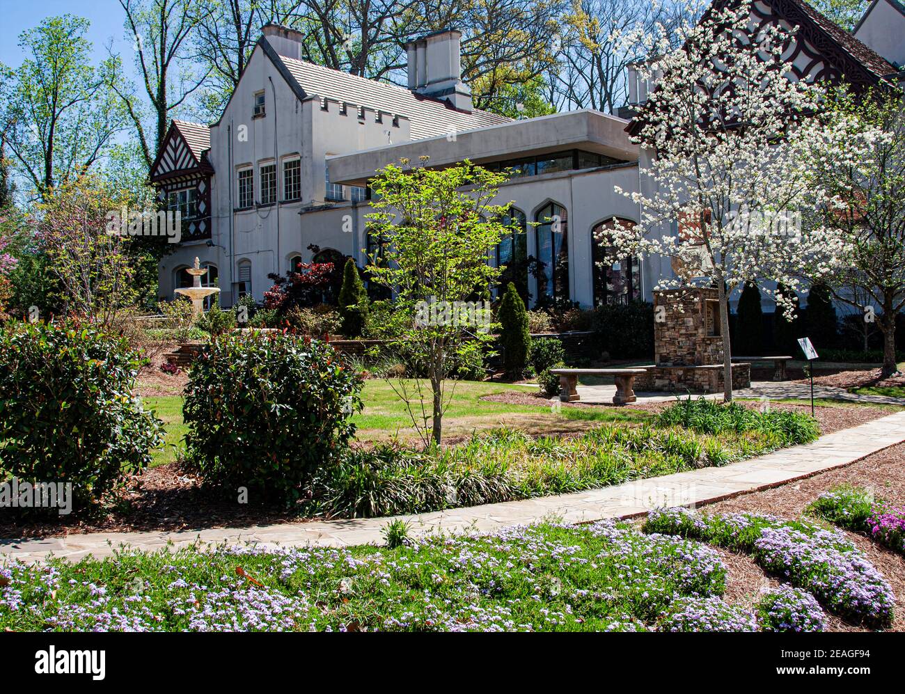 Callanwolde Mansion Atlanta Callanwolde Fine Arts Center Hi Res Stock