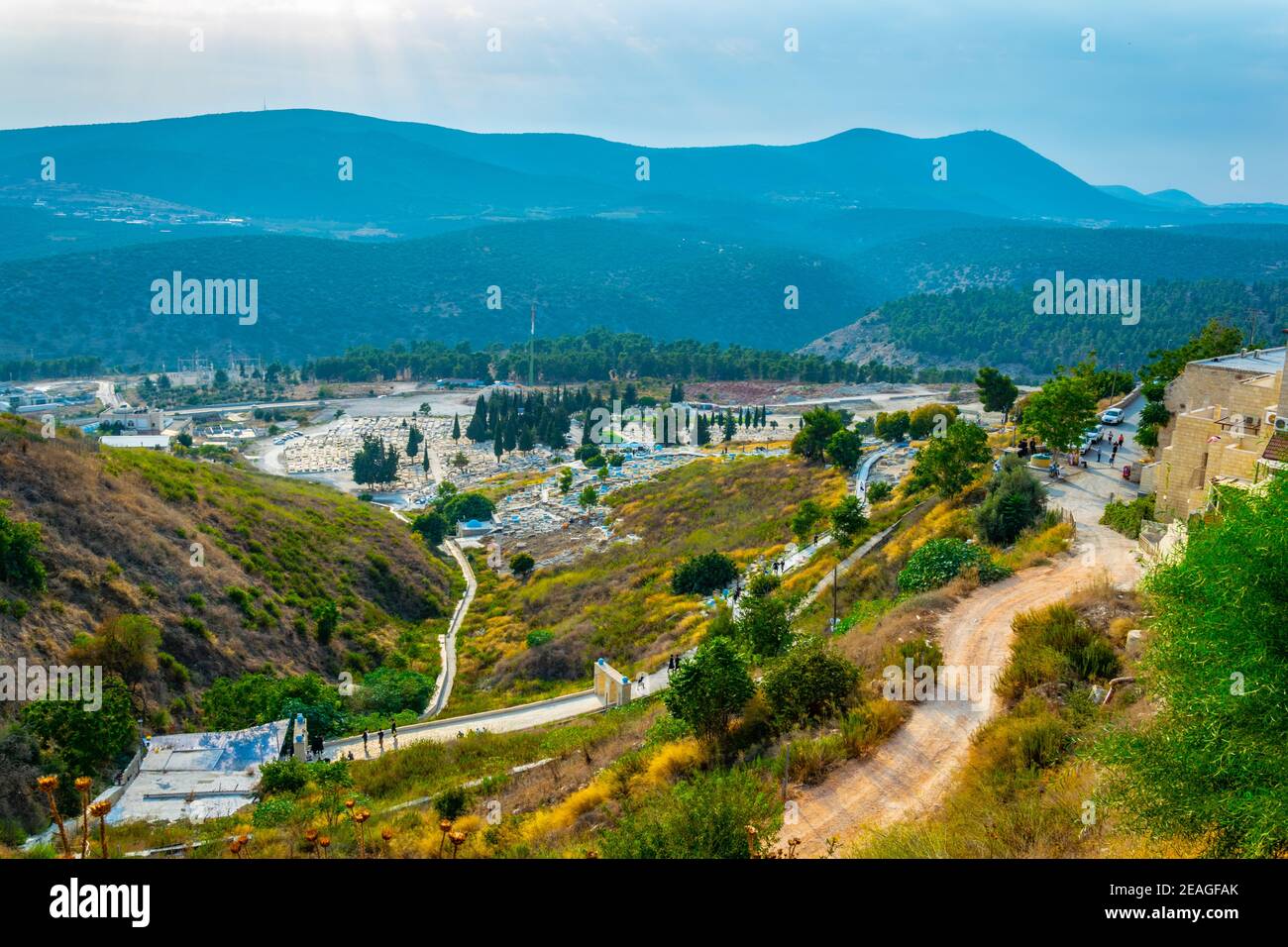 Tzfat cemetery hi-res stock photography and images - Alamy