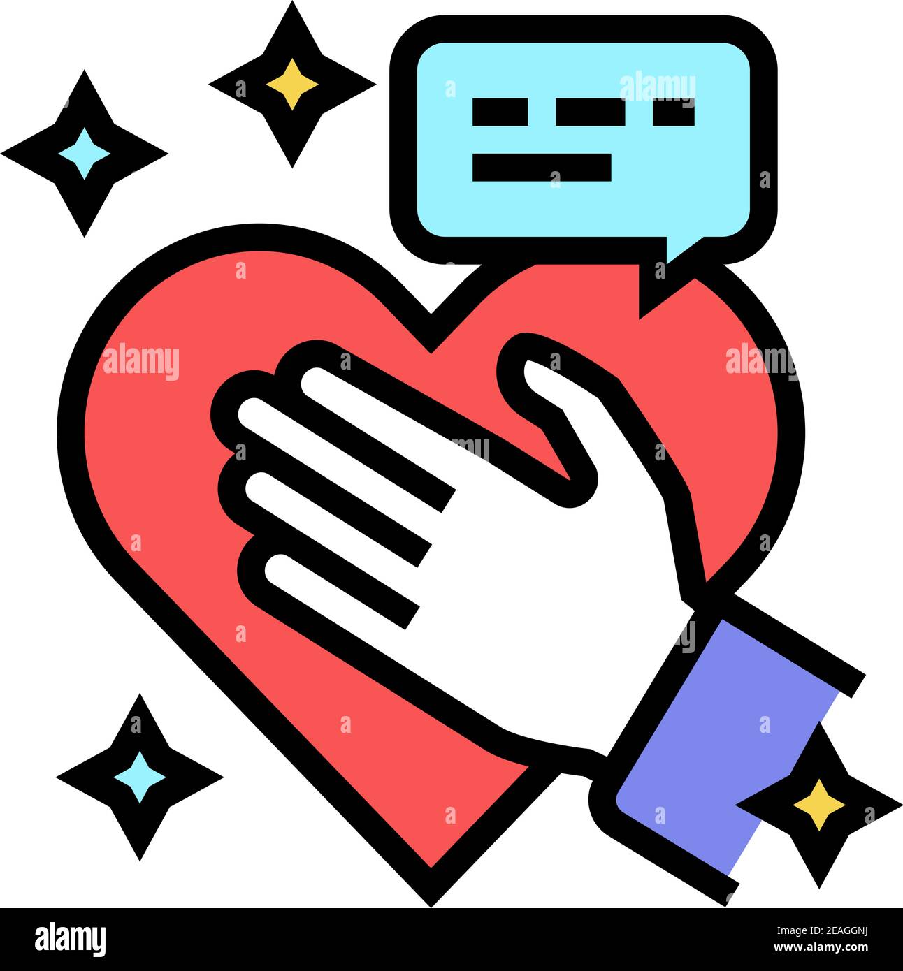 honesty soft skill color icon vector illustration Stock Vector Image ...