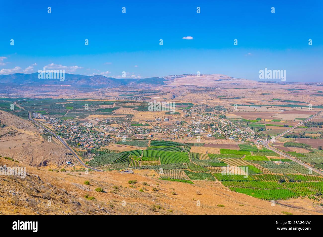 Aerial view mountain cliff arbel hi-res stock photography and images ...