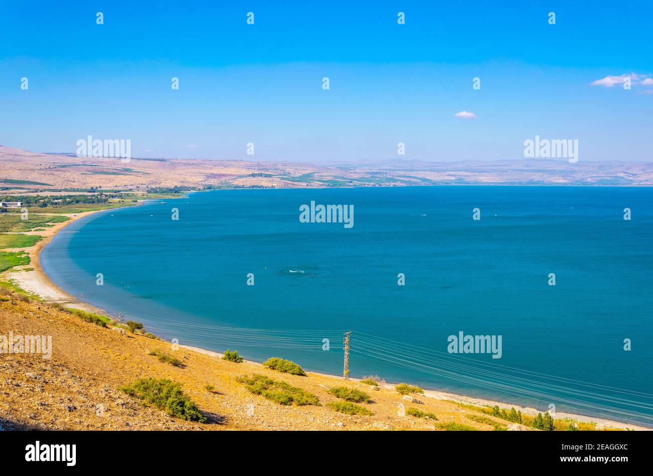 Aerial view of the sea of galilee hi-res stock photography and images ...