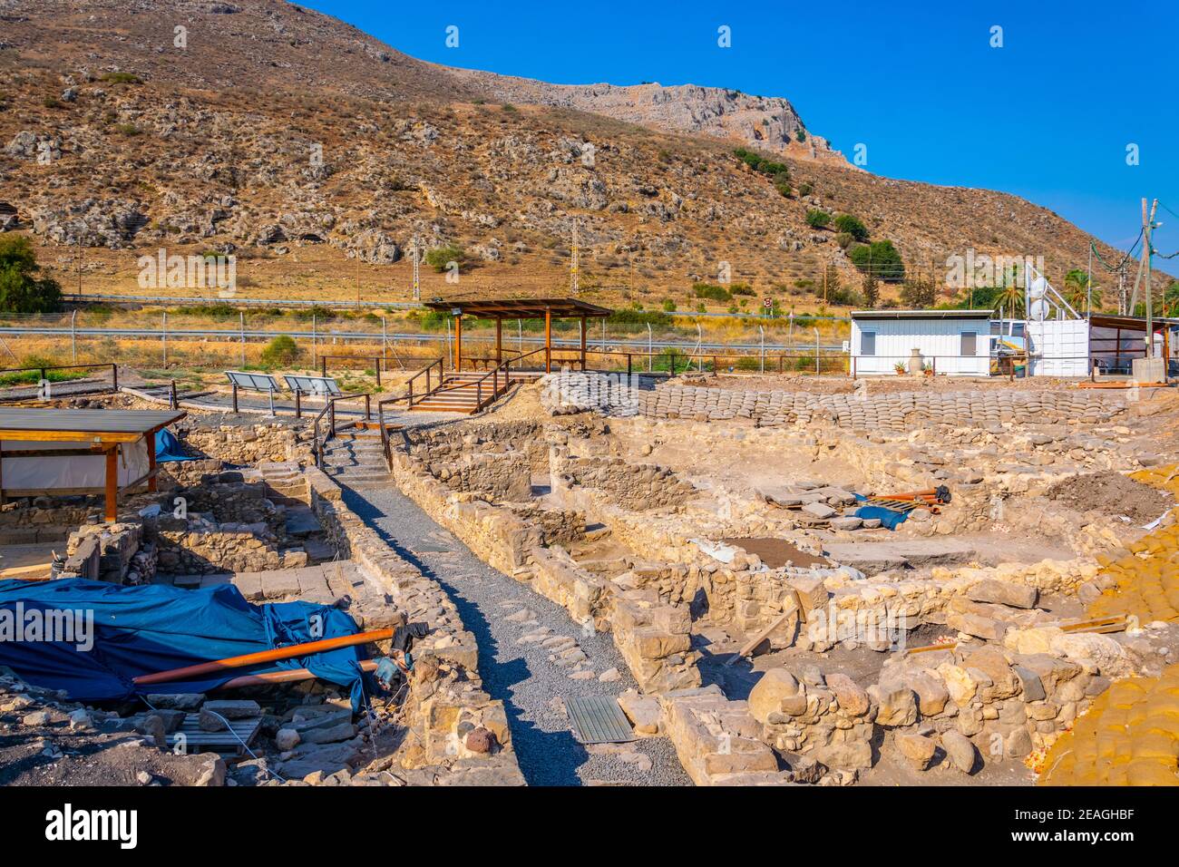 Ruins of Magdala near sea of galilee in Israel Stock Photo - Alamy