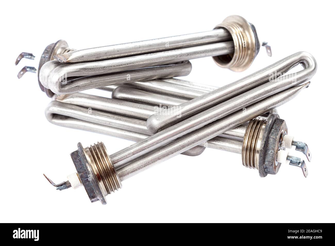 Electric heating element isolated on a white background Stock Photo - Alamy