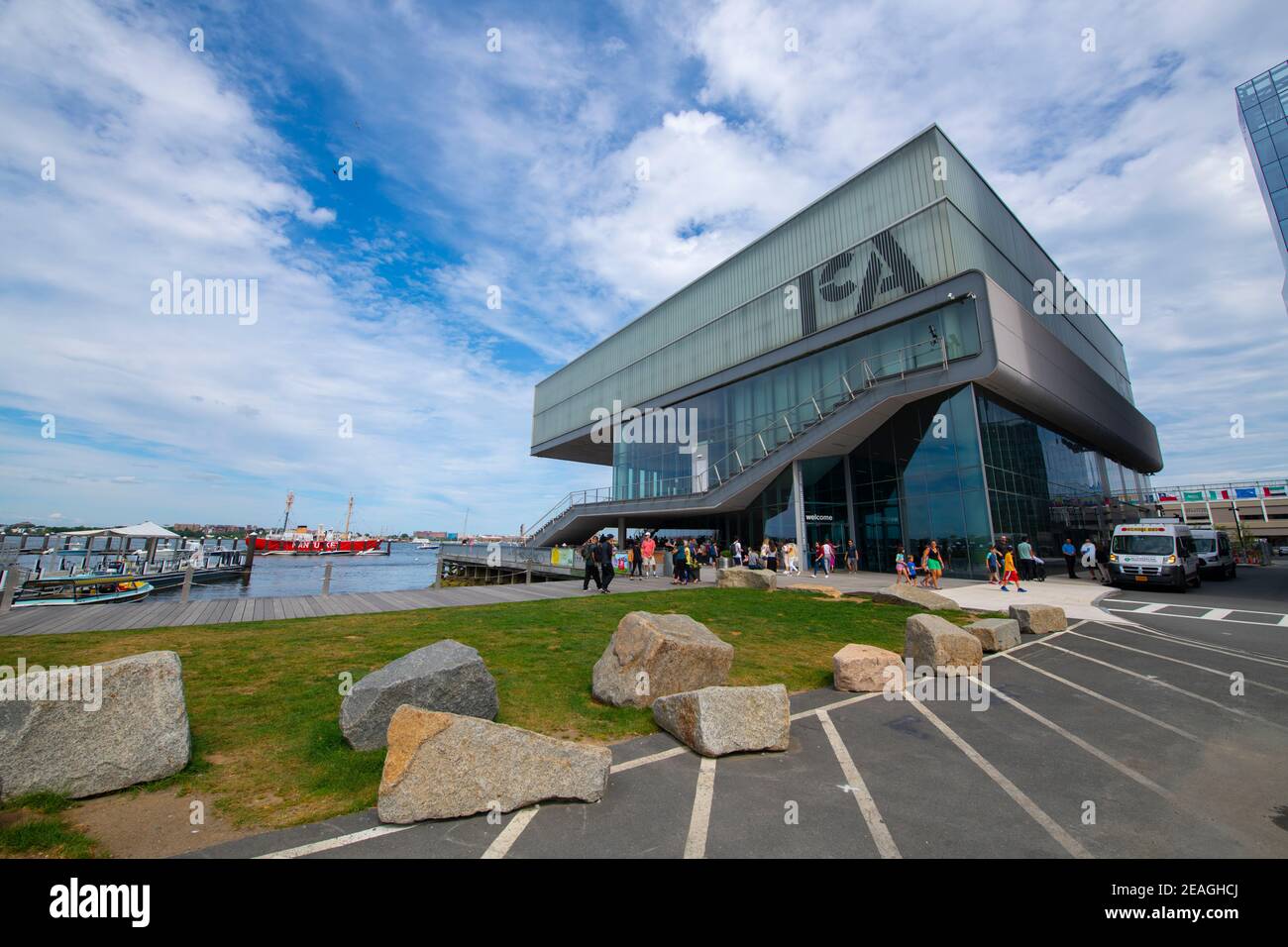 The Institute of Contemporary Art ICA at Seaport District in Boston ...