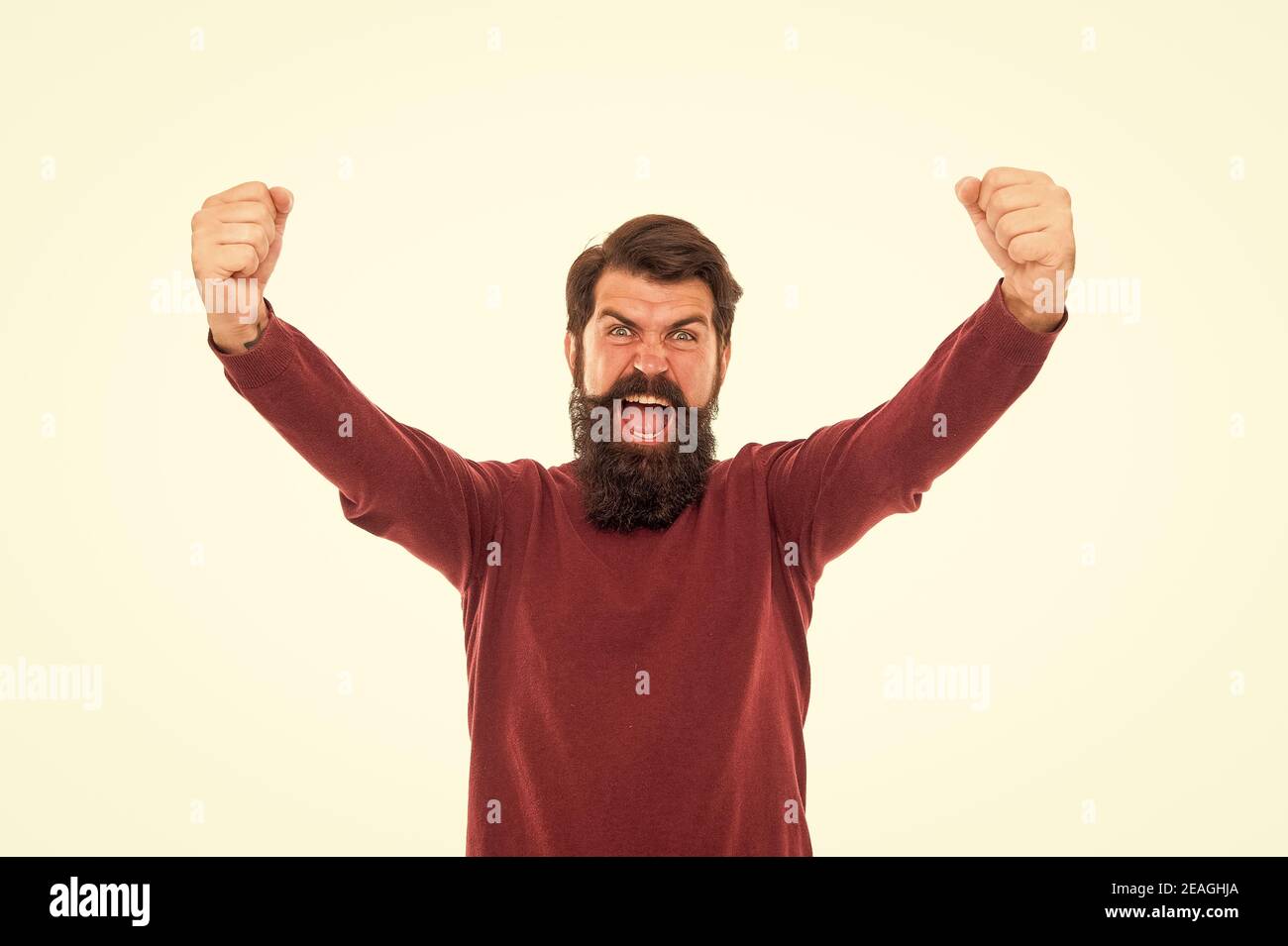 Winner celebration moustache hi-res stock photography and images - Alamy