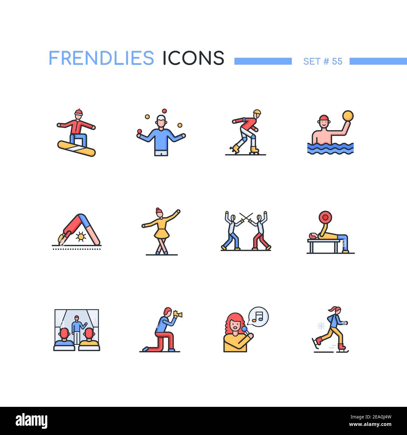 Leisure activities Cut Out Stock Images & Pictures - Alamy