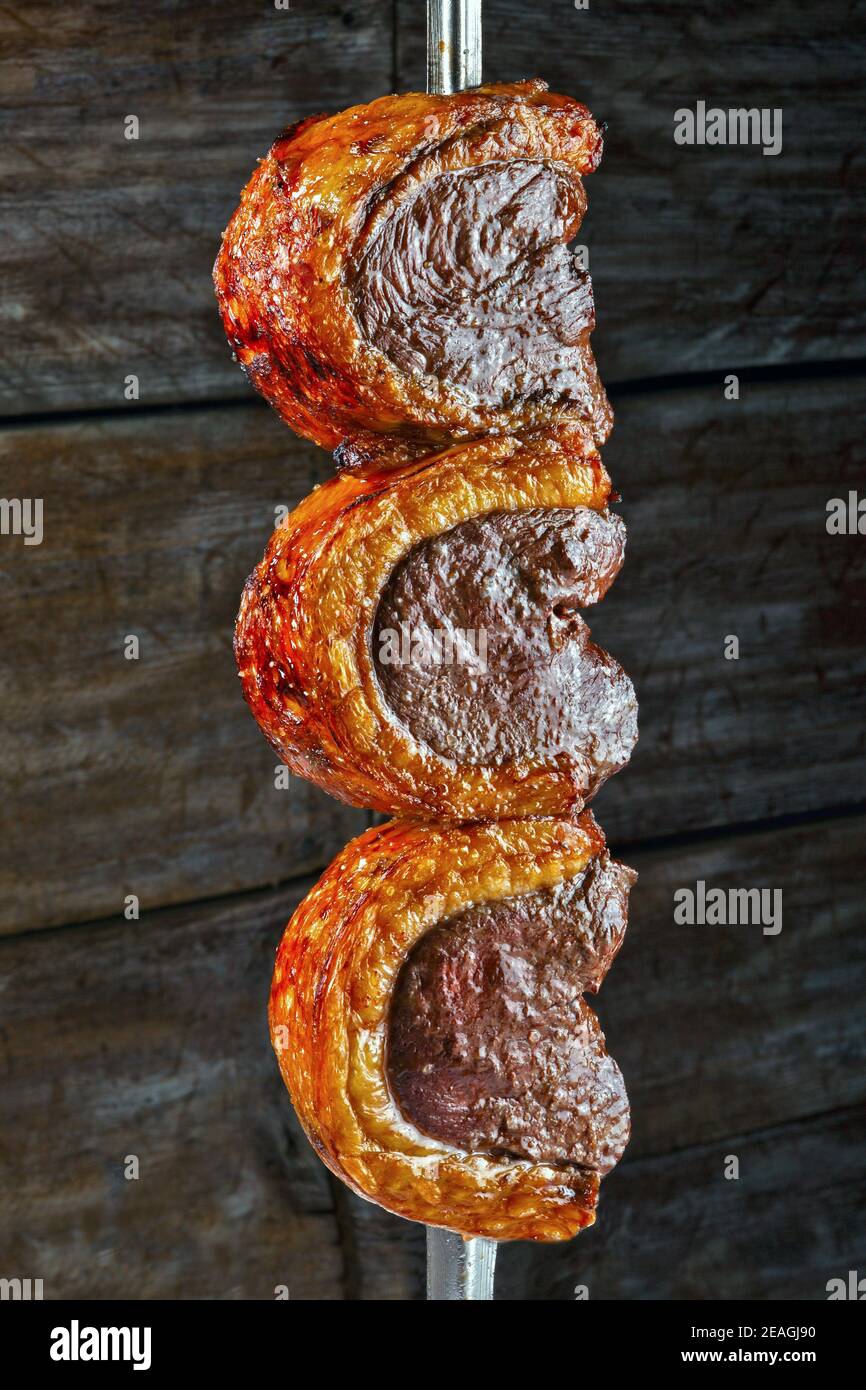 Picanha, traditional Brazilian beef cut Stock Photo - Alamy