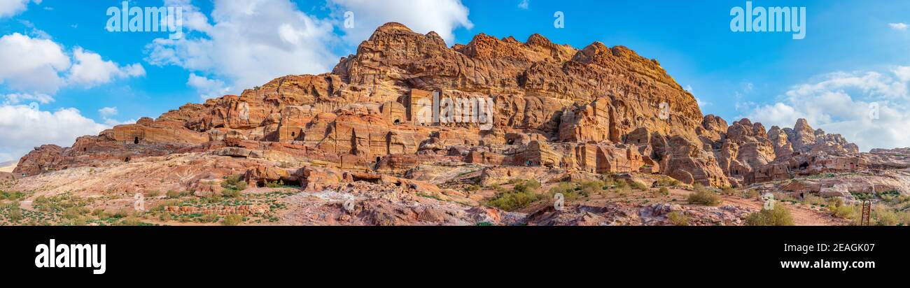 Petra valley in Jordan Stock Photo - Alamy