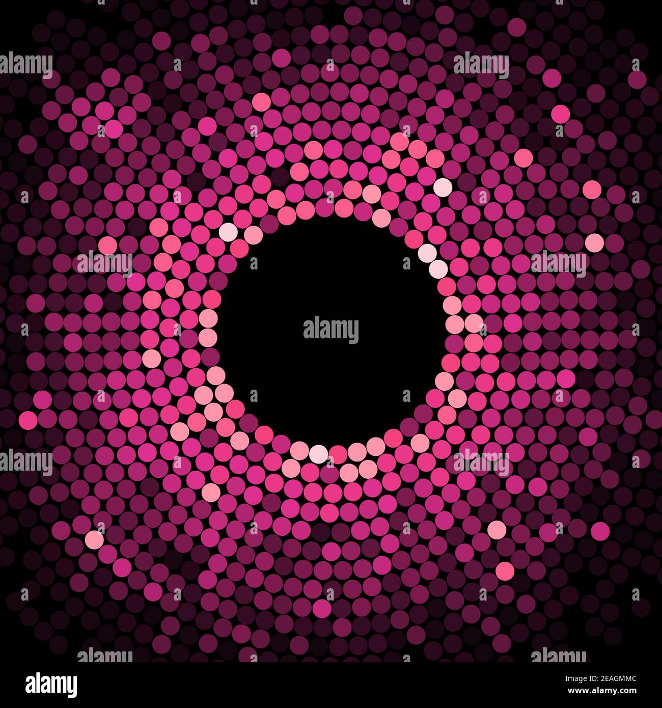Abstract circle purple and pink pattern of graduated dots for ...