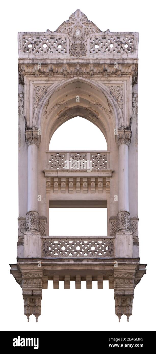 Stone gates in old Cut Out Stock Images & Pictures - Alamy