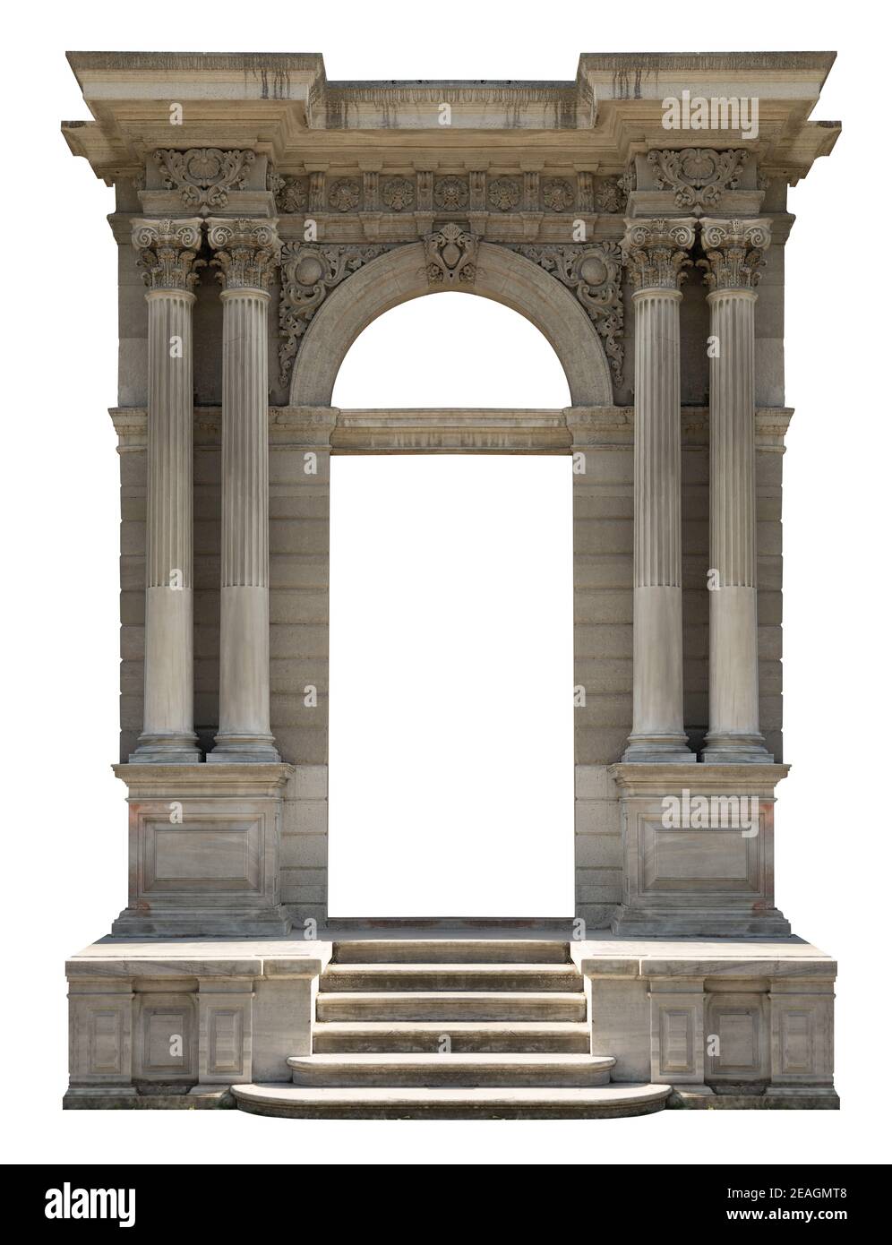 On the streets in Istanbul, public places. Elements of architectural ...