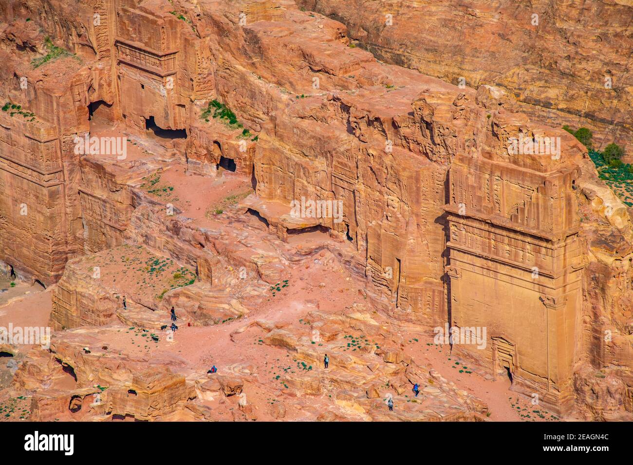 Aerial View Of The Kingdom Of Jordan High Resolution Stock Photography ...