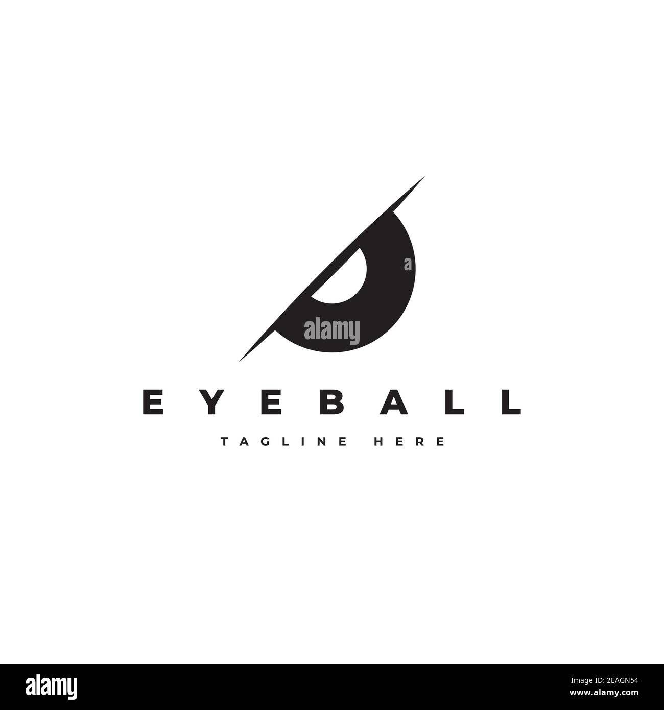 Eye ball logo design symbol vector template Stock Vector Image & Art ...