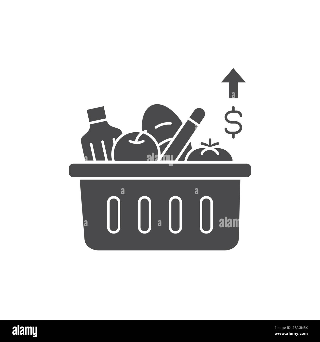Rising prices vector Stock Vector Images - Alamy