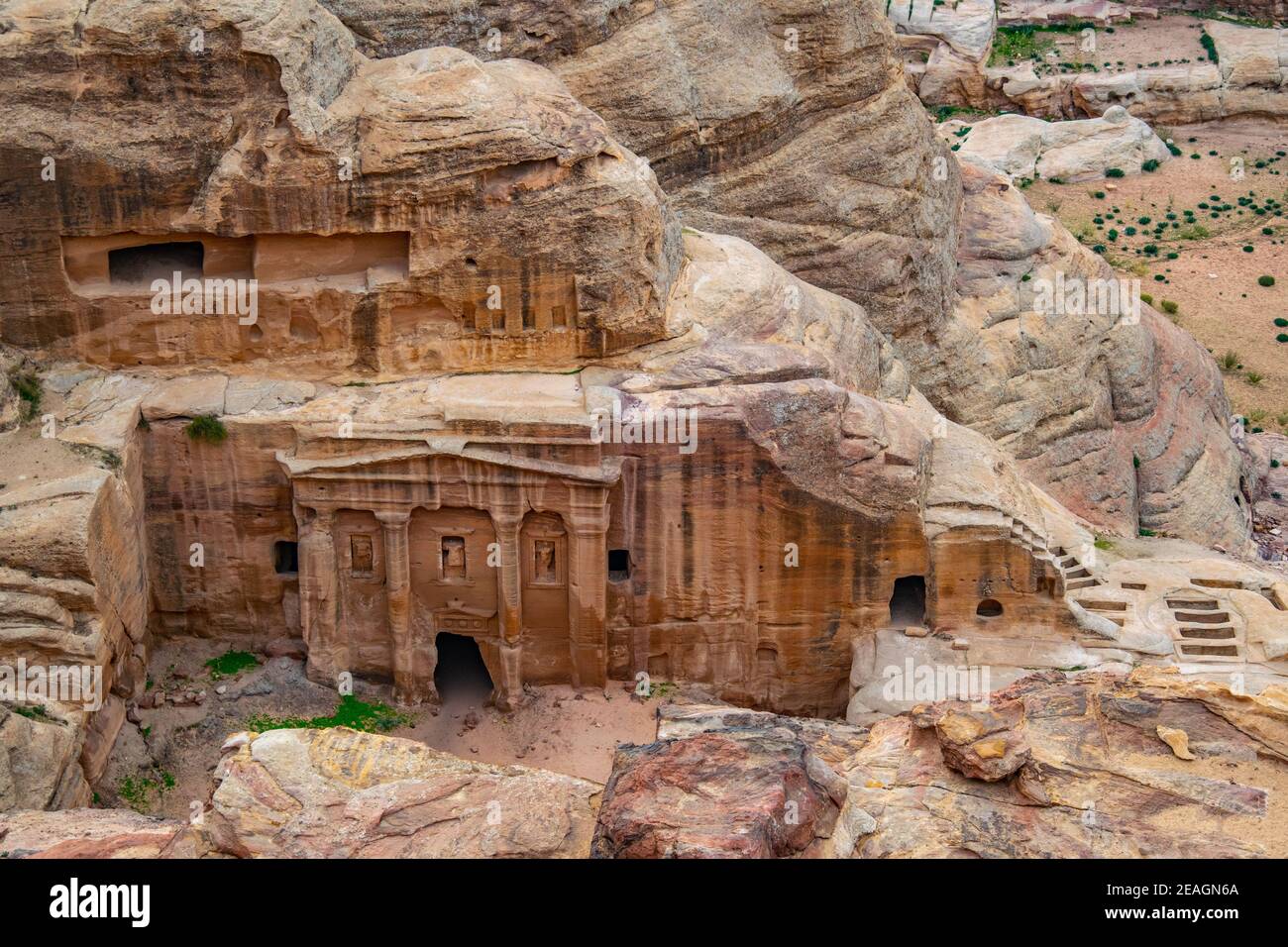 Aerial View Of The Kingdom Of Jordan High Resolution Stock Photography ...