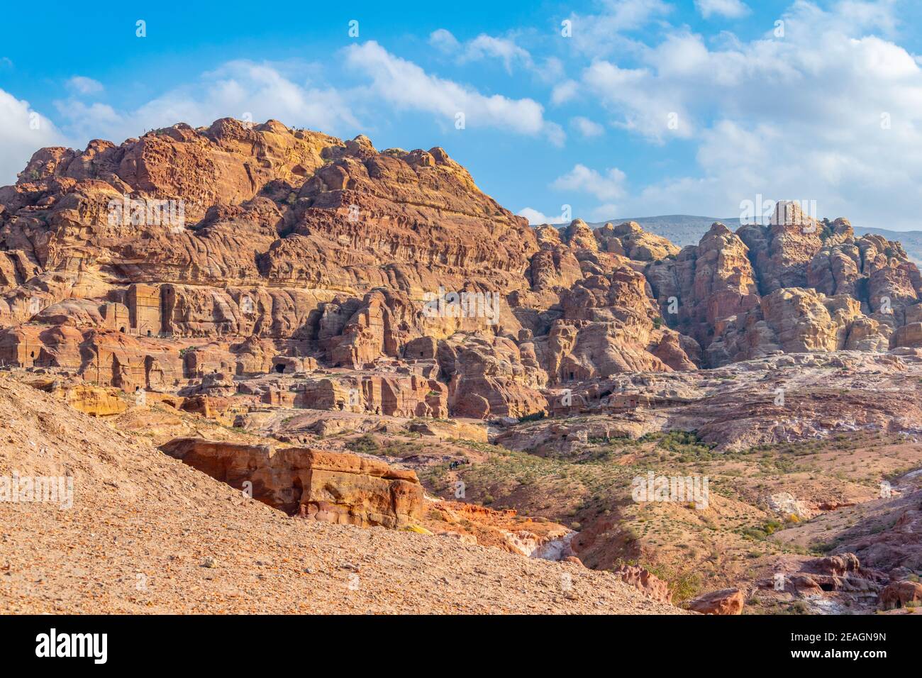 Petra valley in Jordan Stock Photo - Alamy