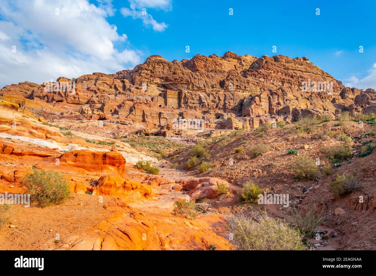 Petra valley in Jordan Stock Photo - Alamy