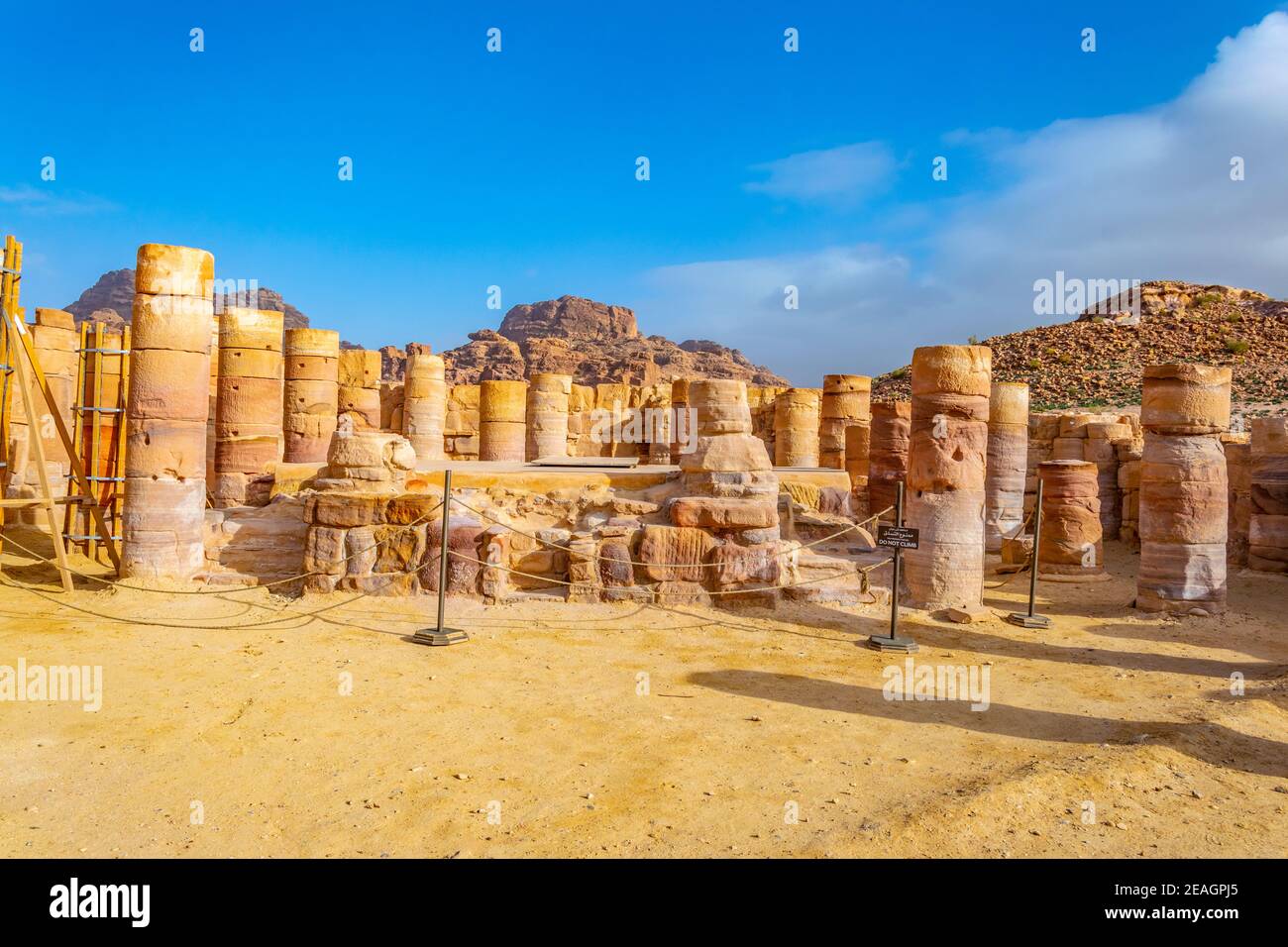 Temple of winged lions at Petra, Jordan Stock Photo - Alamy Temple of winged lions at Petra, Jordan Stock Photo - Alamy