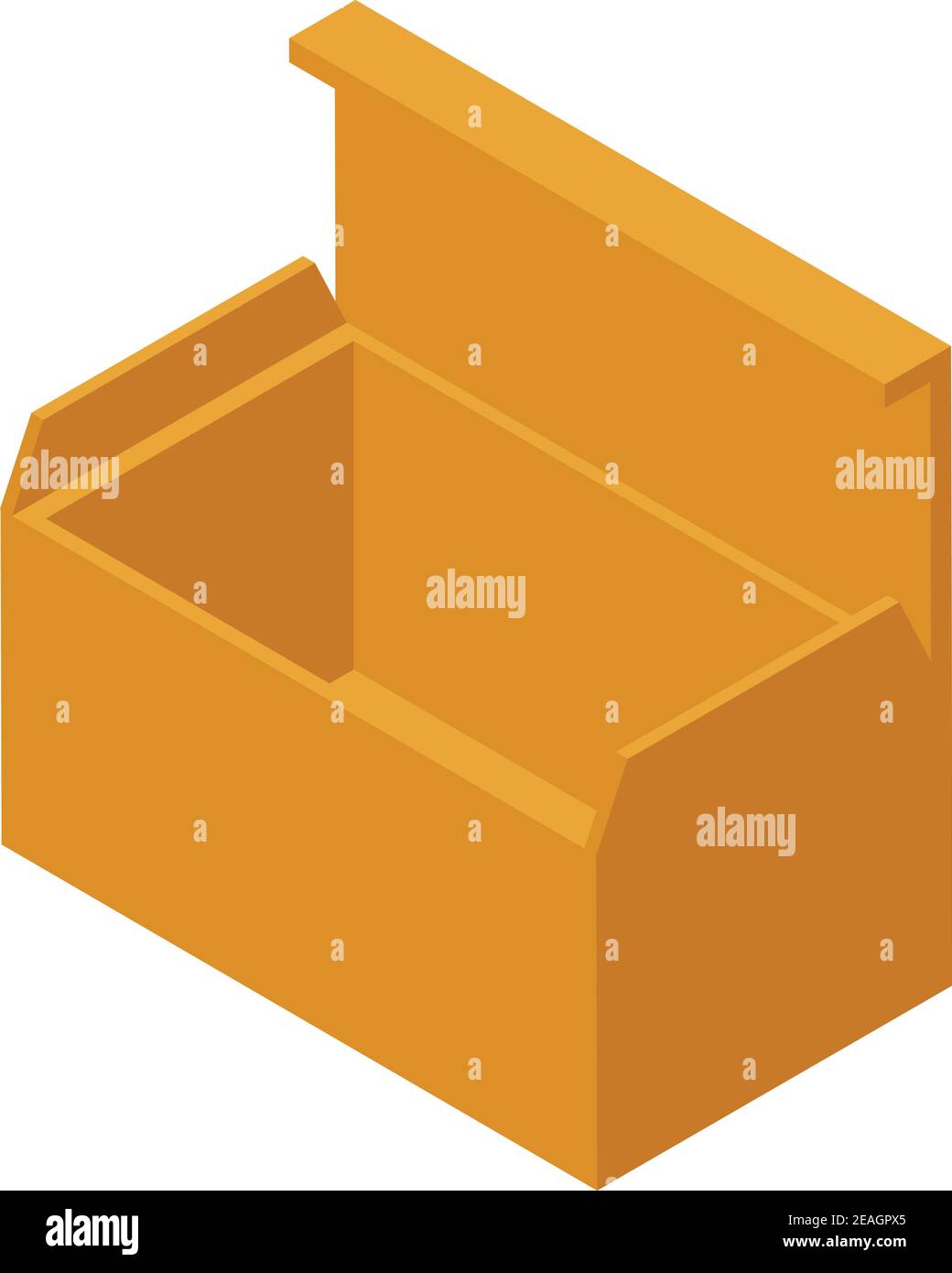 Organic box icon. Isometric of organic box vector icon for web design ...