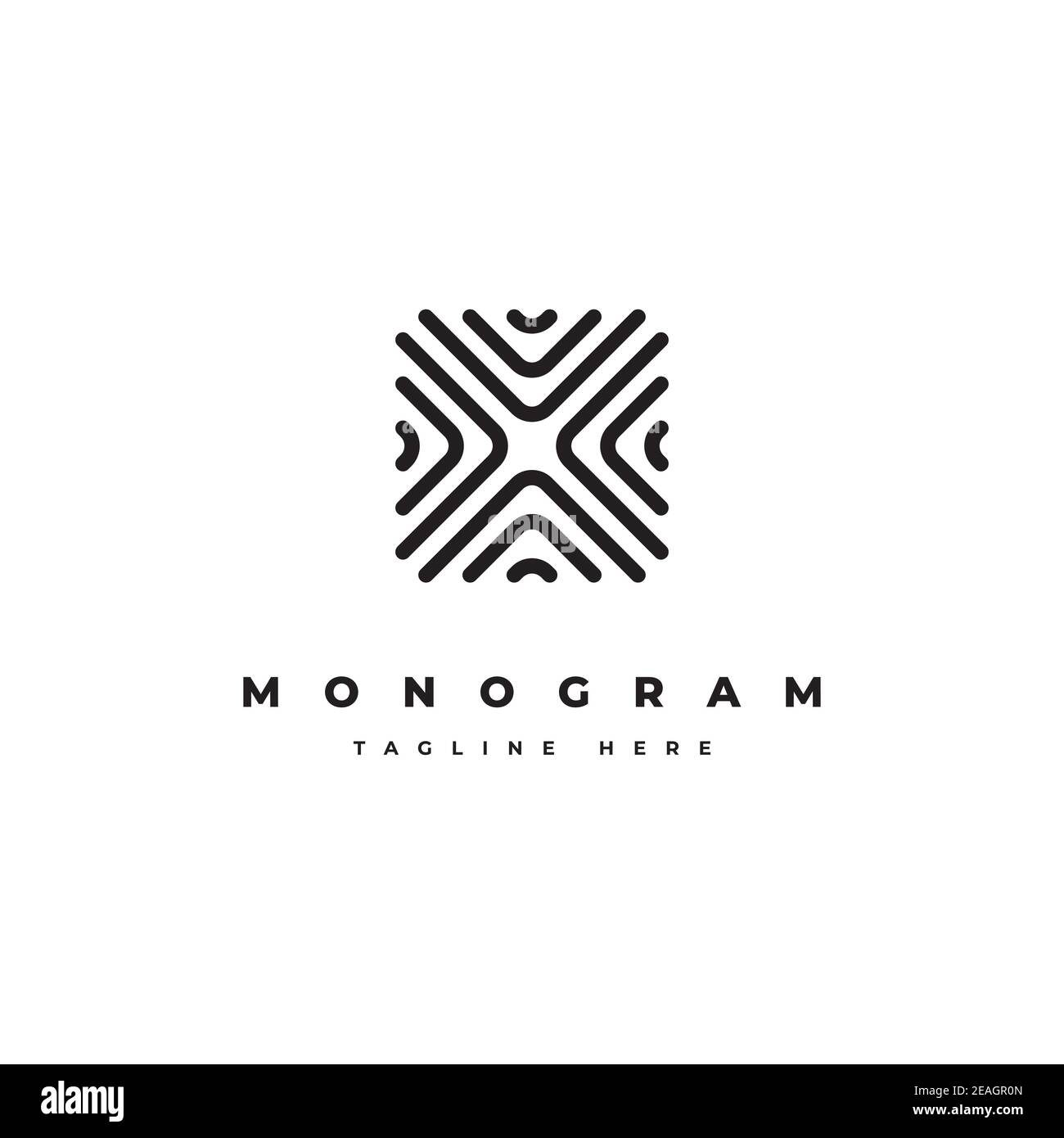 Monogram Logo High Resolution Stock Photography and Images - Alamy