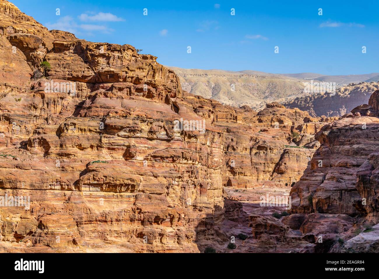 Aerial view of petra hi-res stock photography and images - Alamy