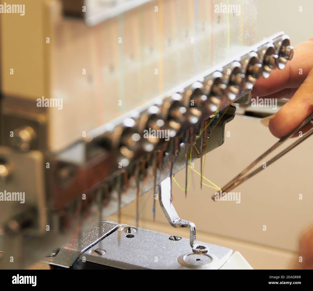 Enginer and his machine hi-res stock photography and images - Alamy